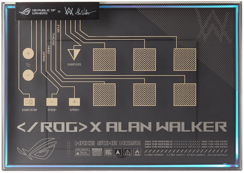 ASUS Black ROG x Alan Walker Edition Zephyrus 14 Inch AMD Ryzen 5900HS ...