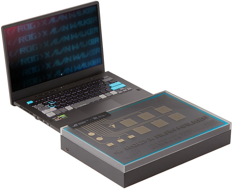 ASUS Black ROG x Alan Walker Edition Zephyrus 14 Inch AMD Ryzen 5900HS ...