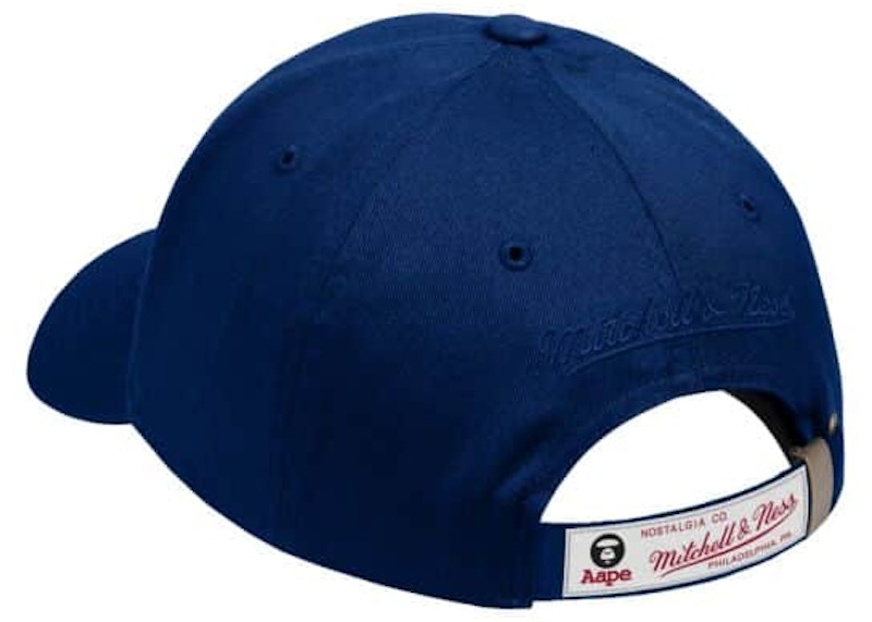 BAPE x Mitchell & Ness Houston Rockets Strapback Blue - SS21 - US