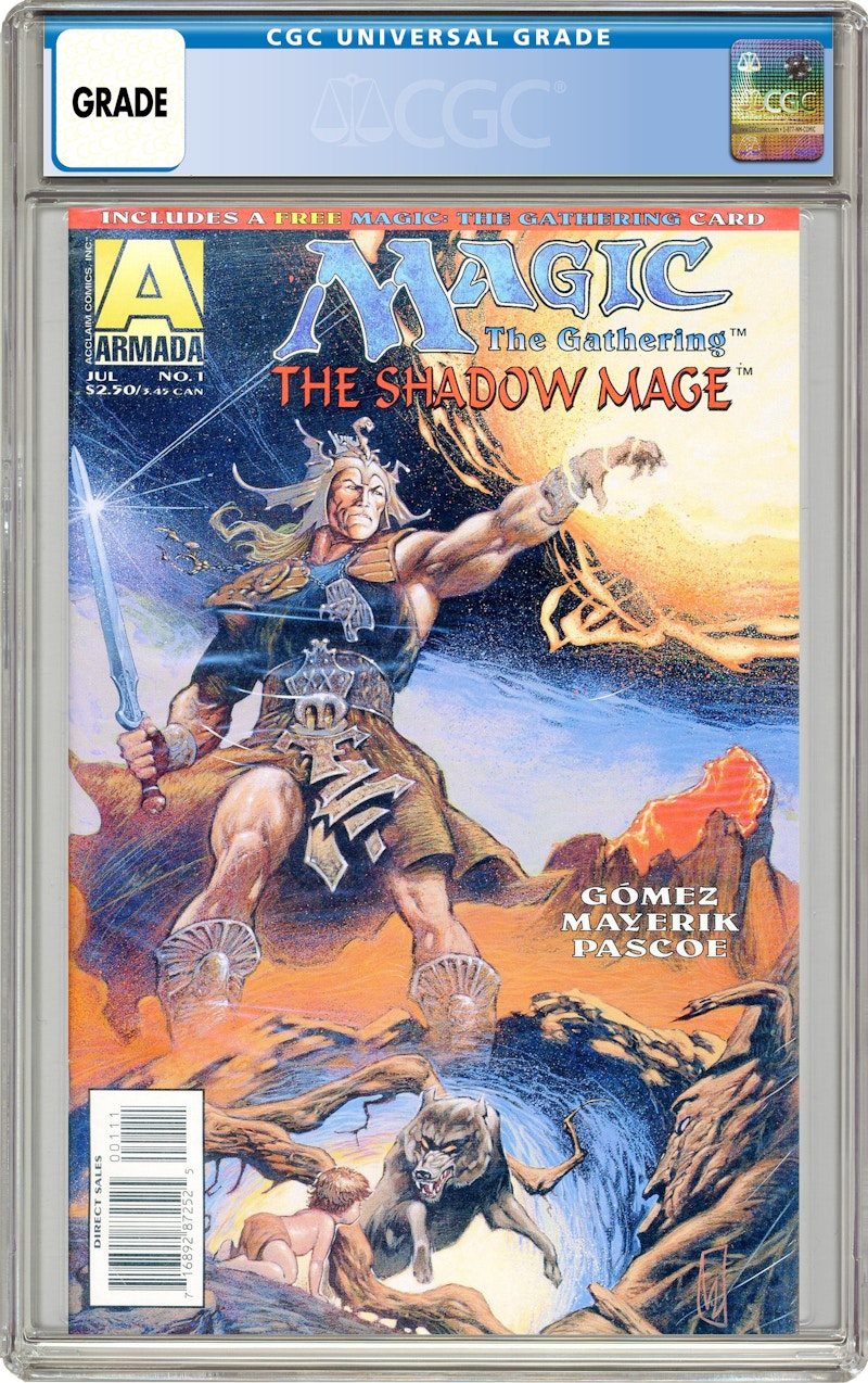 Acclaim Magic the Gathering The Shadow Mage (1995) #1 Comic Book CGC ...
