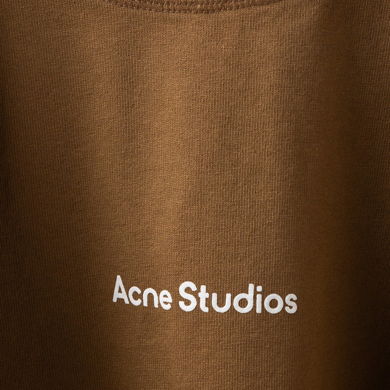 Acne Studios Heavy T-Shirt Mud Beige Men's - US