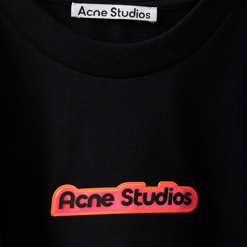 Acne Studios Patch T-Shirt Black Men's - US