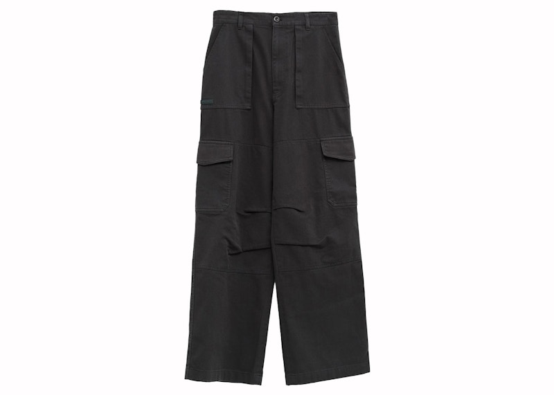 Acne Studios Ripstop Twill Trousers Dark Grey Aa3 Men's - SS24 - US