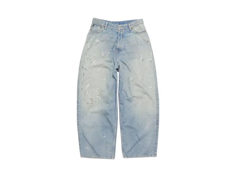 Acne Studios Super Baggy Fit Jeans Rust Orange Men's - SS25 - US