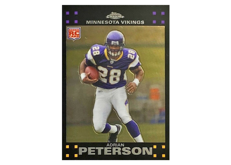 Adrian Peterson 2007 Topps Chrome Rookie #TC181 (Ungraded) - 2007 - US
