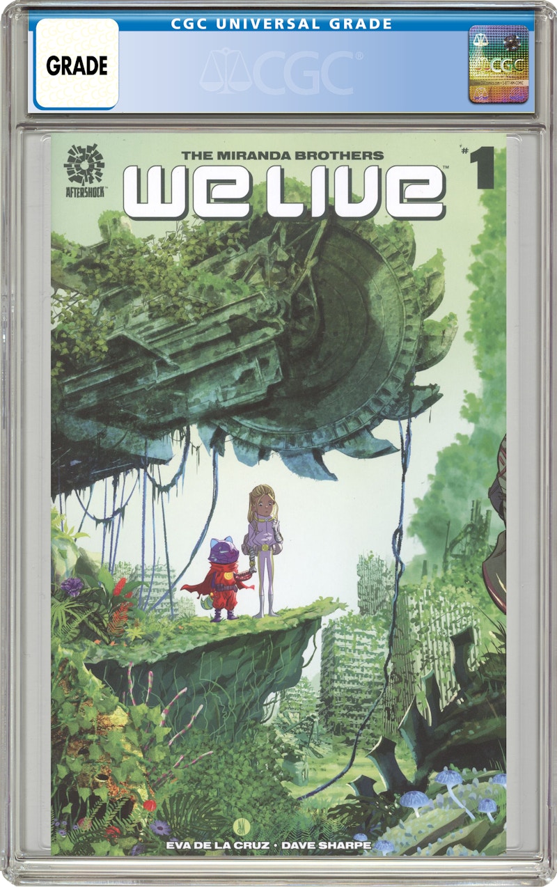 AfterShock Comics We Live (2020 Aftershock) #1A Comic Book CGC Graded - US