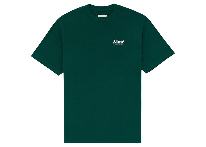 Aime Leon Dore Aimé Logo Tee Green Men's - SS22 - US