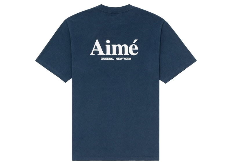 Aime Leon Dore Aimé Logo Tee Navy Men's - SS22 - US