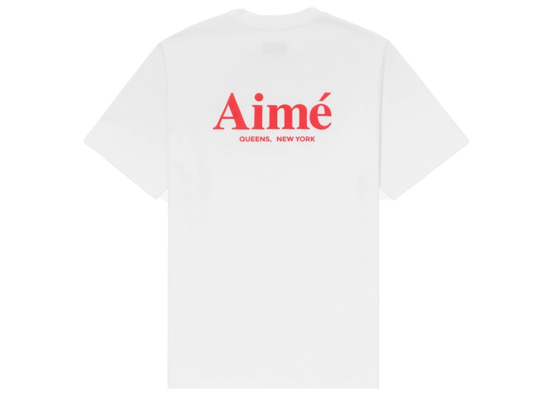Aime Leon Dore Aimé Logo Tee White Men's - SS22 - US