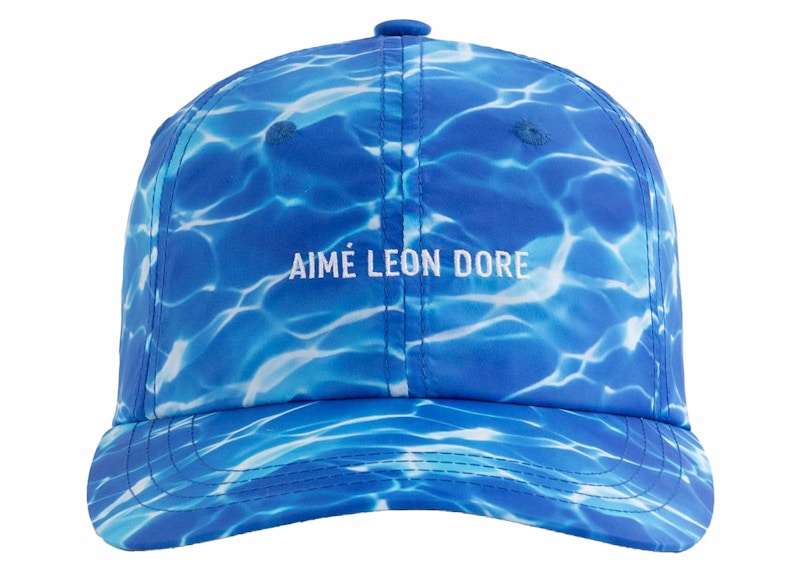 Aime Leon Dore Aqua Print Nylon Hat Blue Men's - US
