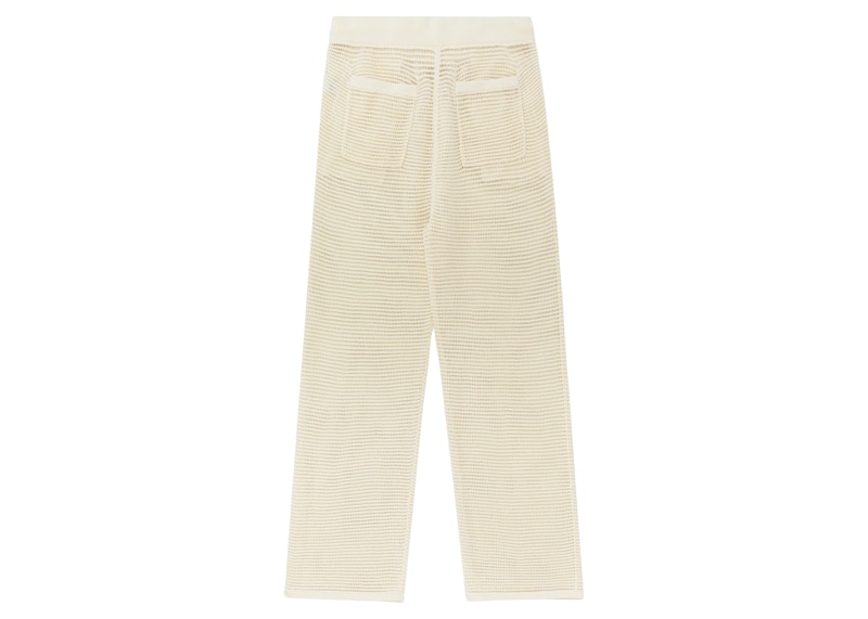 Aime Leon Dore Mesh Knit Pant White Men's - SS23 - US