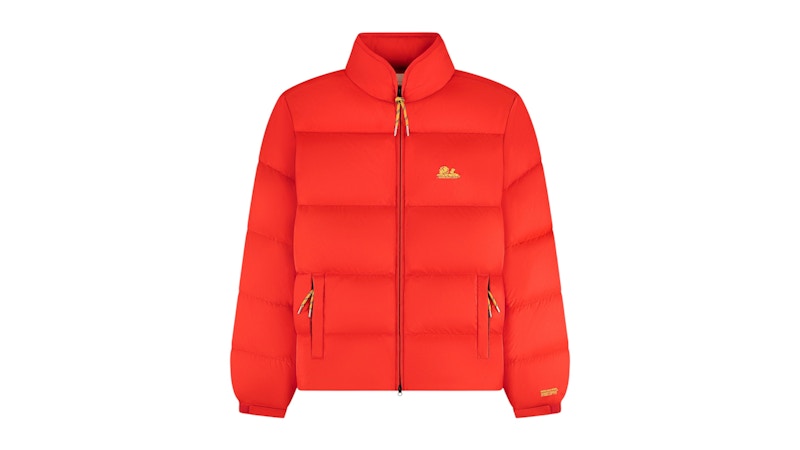Aime Leon Dore WINDSTOPPER Unisphere Down Puffer GORE-TEX Jacket Fiery ...