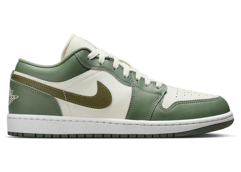 Jordan 1 Low Vintage Lichen Men's - 553558-300 - US