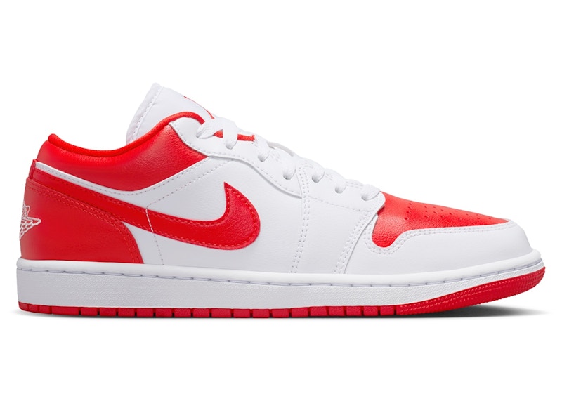 Jordan 1 Low White Chile Red (Women's) - DC0774-110 - US