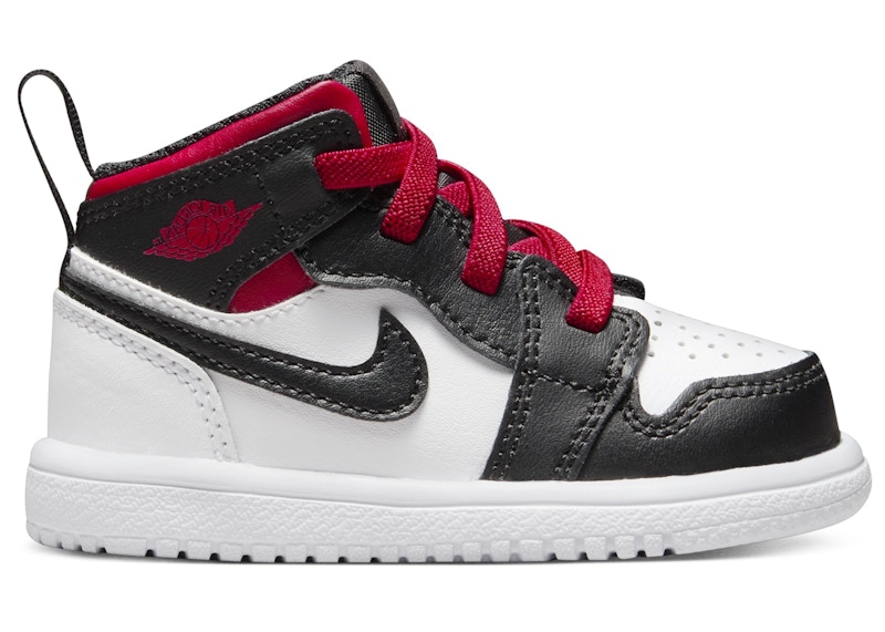 Jordan 1 Mid ALT White Black Gym Red (TD) - DR9744-106 - US