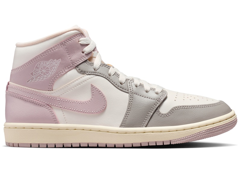 Jordan 1 Mid Enigma Stone Particle Rose (Women's) - BQ6472-122 - US