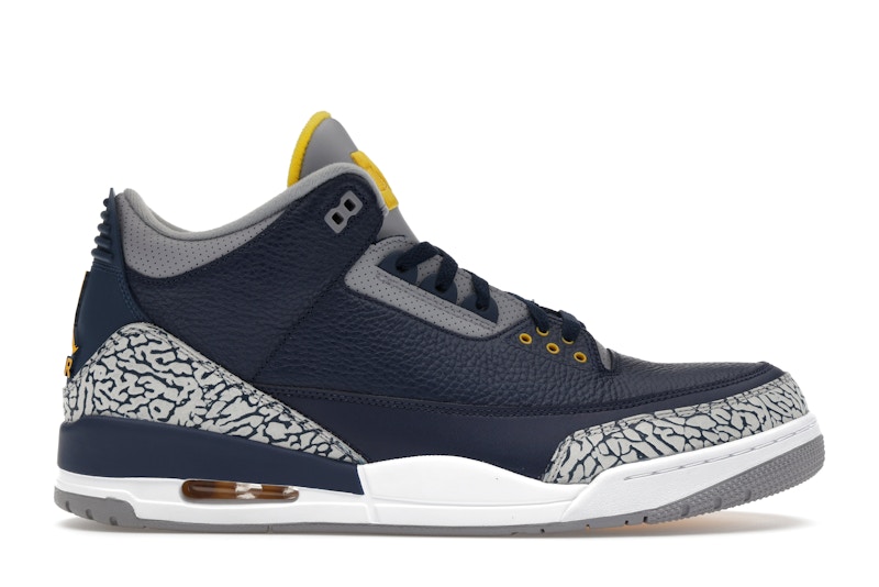 Jordan 3 Retro Michigan PE (Size 15) Men's - AJ3-820064 - US