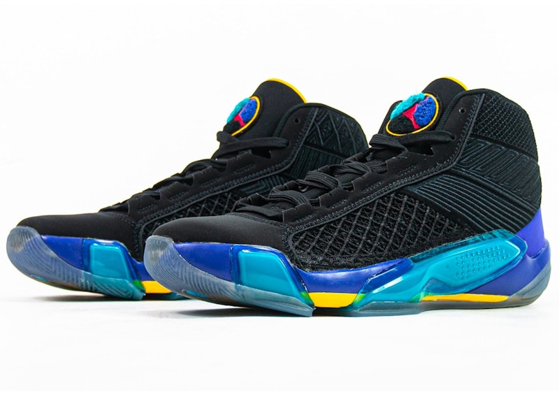 Jordan 38 Aqua (Clear Sole) Men's - DZ3356-001 - US