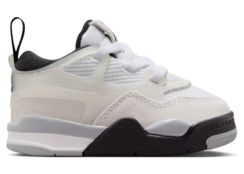 Jordan 4 RM White Light Smoke Grey Black (TD) - FQ7937-108 - US