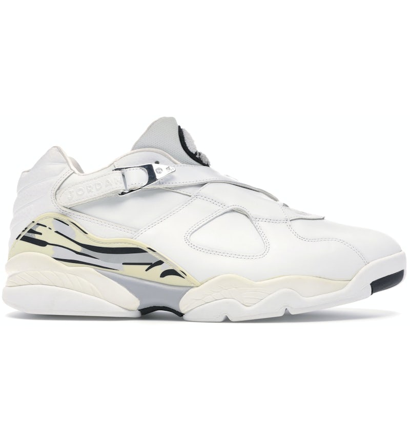 Jordan 8 Retro Low White Metallic Silver Men's - 306157-101 - US Jordan 8 Retro Low White Metallic Silver Men's - 306157-101 - US