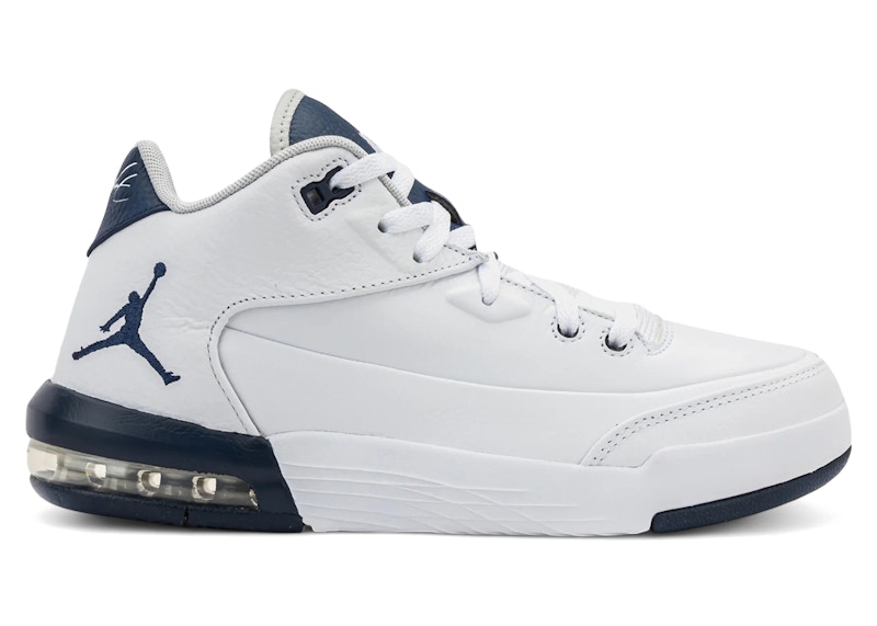 Jordan Flight Origin 3 White Midnight Navy Neutral Grey Men's - IB3698 ...