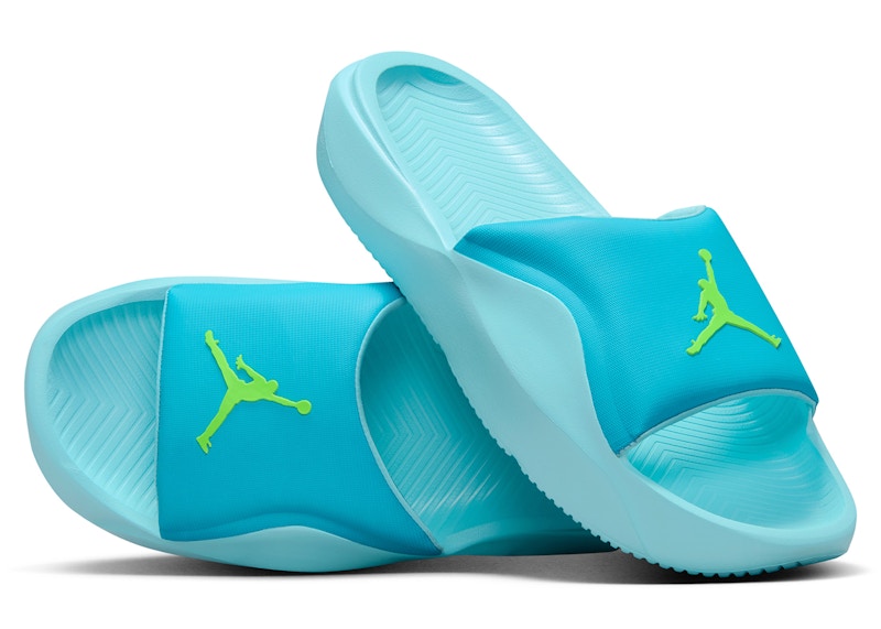 Jordan Franchise Slide Chlorine Blue Copa Electric Green Men's - HF3263 ...