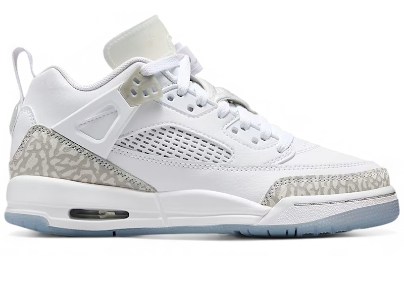 Jordan Spizike Low White Neutral Grey Barely Blue (GS) - FQ3950-103 - US