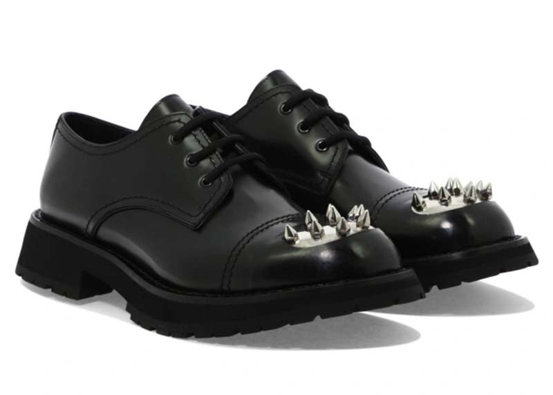 Alexander McQueen Monkstrap Lace-Up Shoe Black Men's - 705083WIC631081 - US