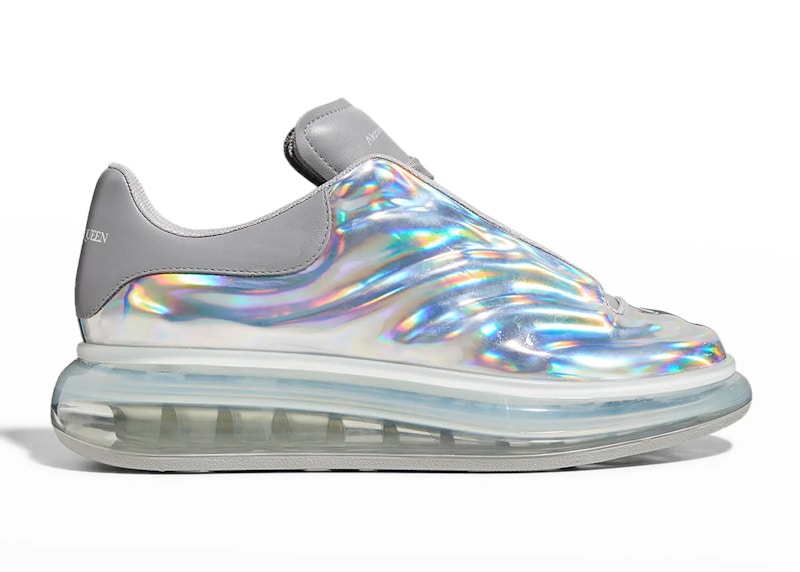 Alexander McQueen Oversized Silver Iridescent Men's - 682398W4K528305 - US