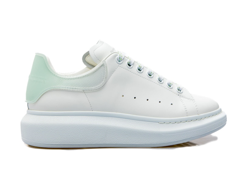 Alexander McQueen Oversized White Light Green - 727394 WICGU 8935 - US