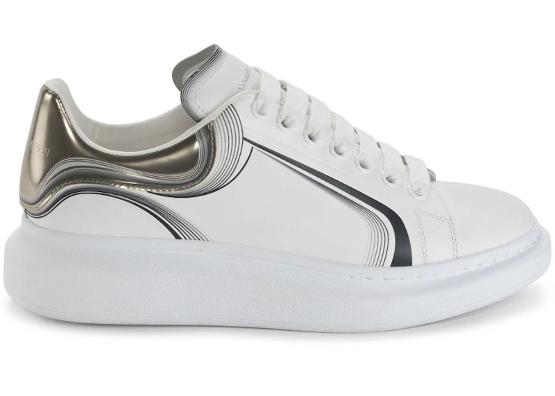 Alexander McQueen Oversized White Silver Men's - 750336WIDJP8834 - US