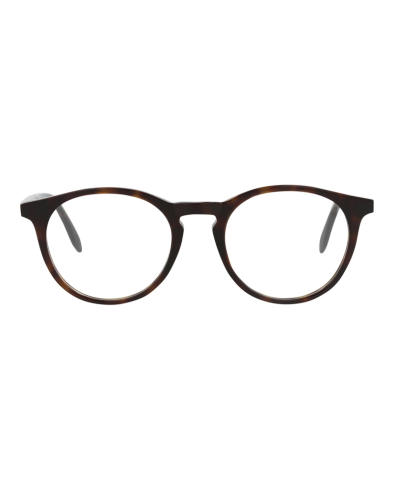 Alexander McQueen Round-Frame Acetate Optical Frames Havana Havana ...