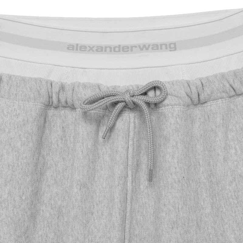 Alexander Wang Wide Leg Pants Light Grey - US