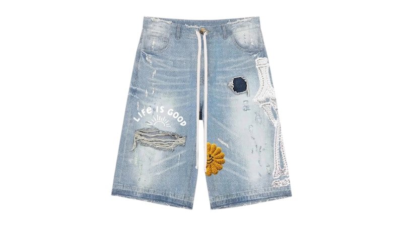 All Human Blue Jeans Light Wash Men's - SS26 - US