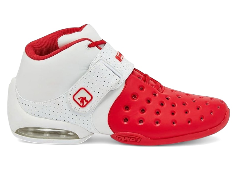 And1 Chosen One White Red Men's - AD90034MWRS - US