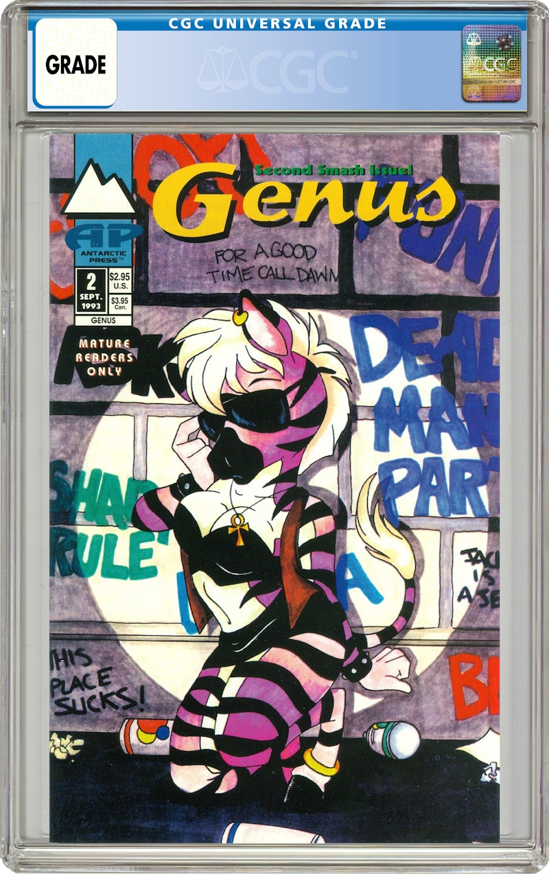 Antarctic Press Genus (1993-1997 Antarctic Press) #2 Comic Book CGC ...