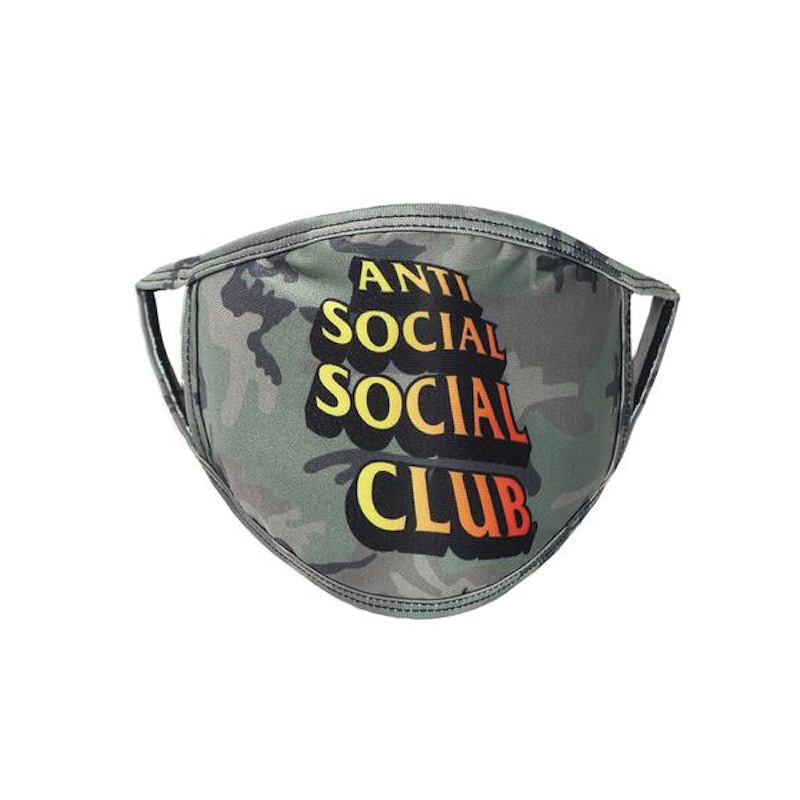 Anti Social Social Club Comic Sans Mask Camo - FW20 - US