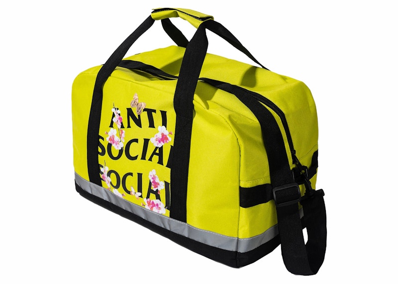Anti Social Social Club Kkoch 3M High Visibility Duffle Bag Neon Men's ...