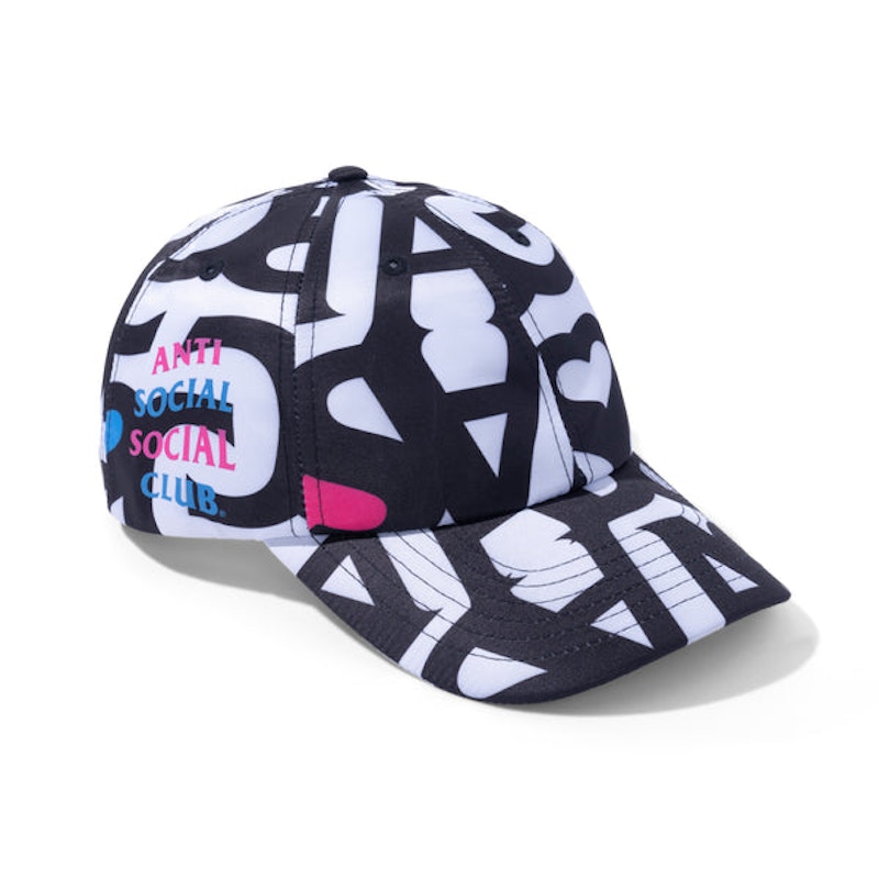 Anti Social Social Club Negative Space Cap White - FW22 - US