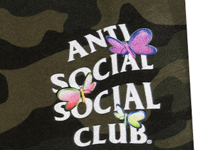 Anti Social Social Club Shell Shock Sweatpants Camo Men's - FW22 - US