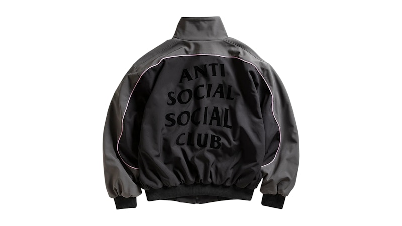 Anti Social Social Club Track Jacket Black 남성 - FW25 - KR