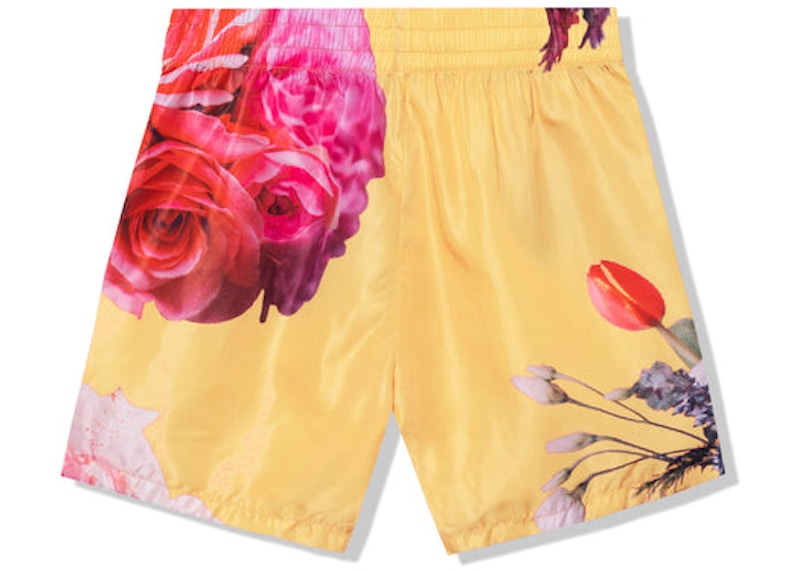 Anti Social Social Club Water Bored Swim Short Yellow Men's - SS22 - US