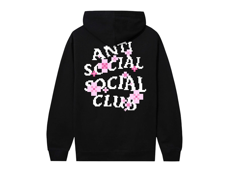 Anti Social Social Club x Minecraft Cherry Blossom Hoodie Black - FW25 - US