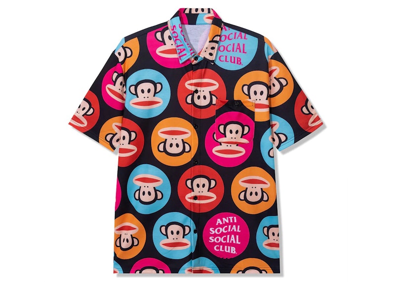 Anti Social Social Club x Paul Frank Button Up Multicolor Men's - FW22 - US