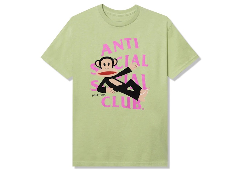 Anti Social Social Club x Paul Frank Laying Tee Pistachio - FW22 - DE