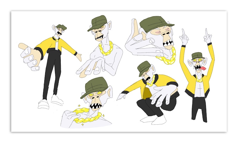 Ape Editions Snoop Dogg x Eminem 1xRun Character Study 3pc Print Set (Edition of 313) - US