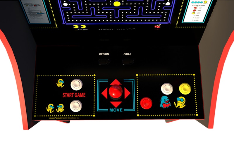 Arcade1UP Pac-Man 40th Anniversary Edition Arcade Machine - US