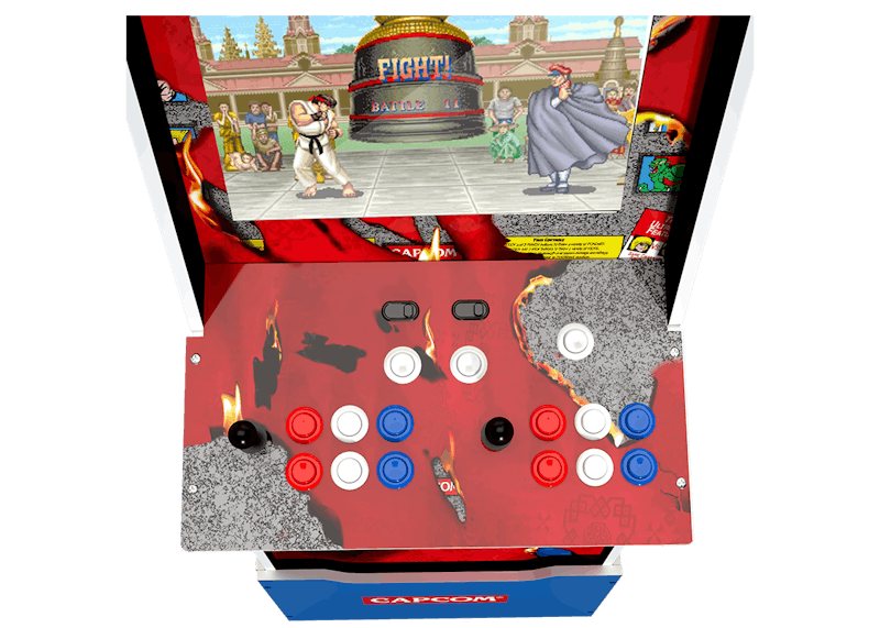 Arcade1UP x CLOT Street Fighter II Big Blue Arcade Game - US