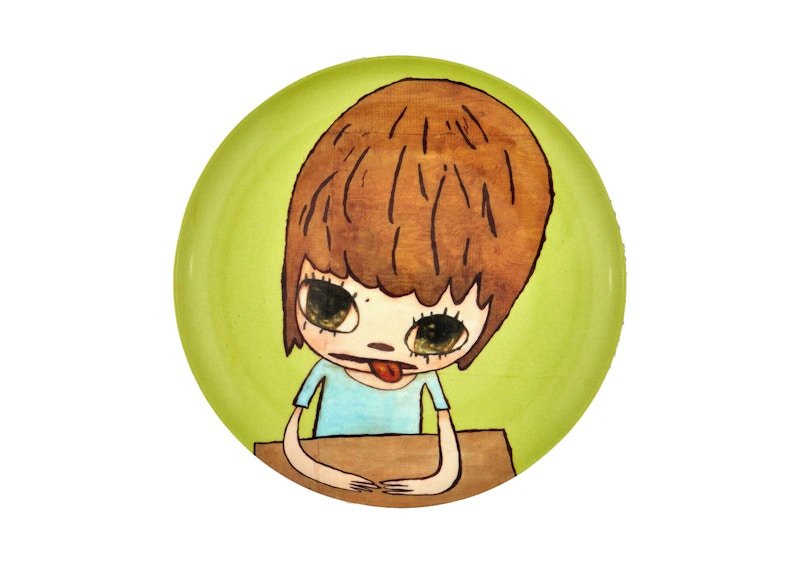 Artist Plate Project x Yoshitomo Nara Girl in the Moon Plate (Edition of 250) - CN