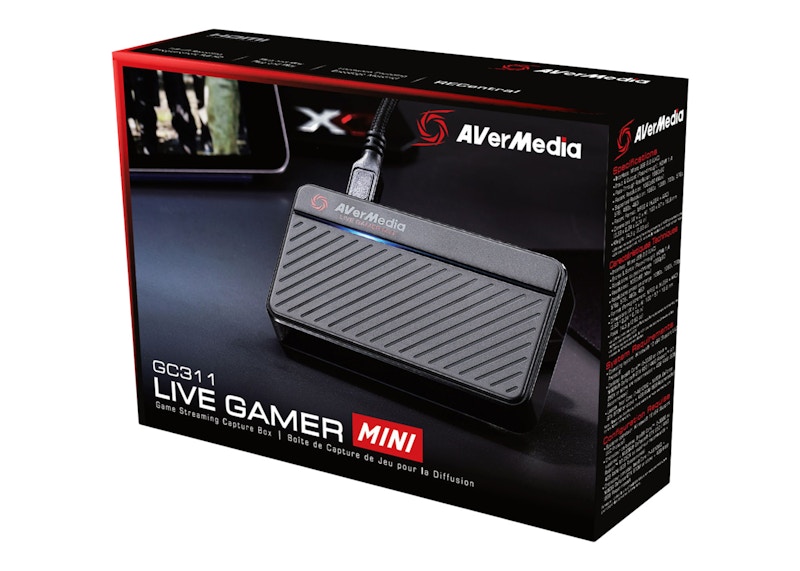 AverMedia Live Gamer Mini Capture Card GC311 Black - MX